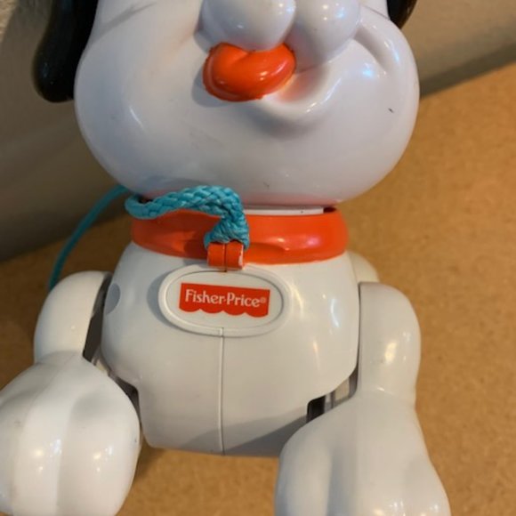 Fisher-Price | Toys | Fisherprice Vintage Lil Snoopy Hard Plastic Pull Toy Dog | Poshmark